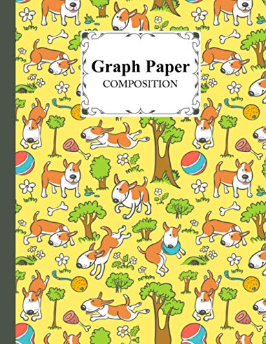 Graph Paper Composition Notebook: Dogs Dogs Graph Paper Composition ...
