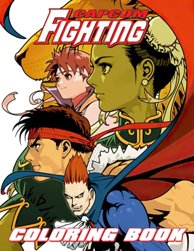Capcom Fighting Coloring Book: More Coloring Pages Which Can Help Kids ...