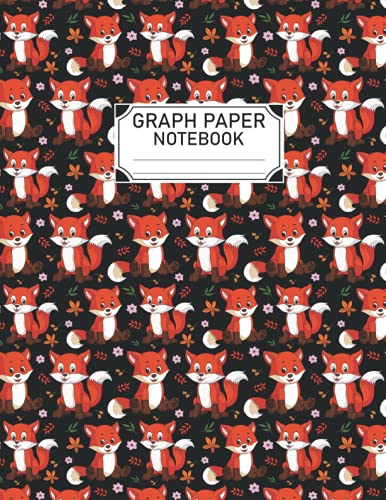 Coyote Graph Paper: Coyote Graph Paper Notebook To Write Notes, 4x4 ...