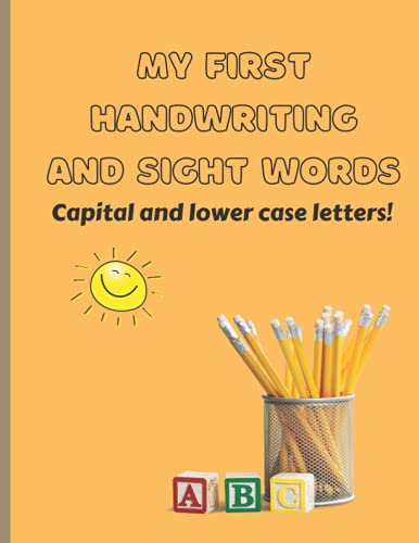 My First Handwriting and Sight Words: Fun and interactive handwriting ...