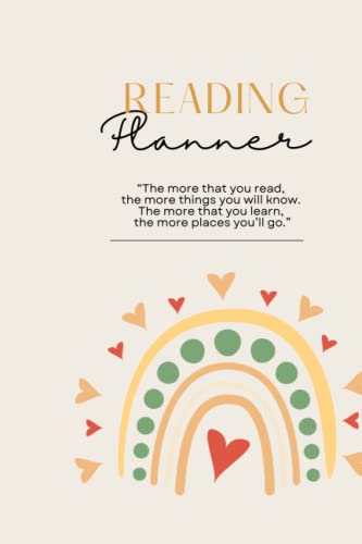 Reading planner: reading journal - happy planner reading - book ...