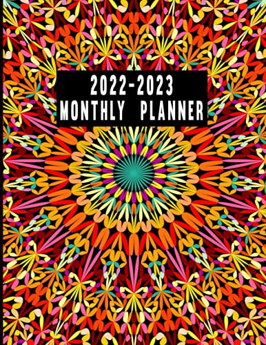 2022-2023 Monthly Planner: 2 Year Appointment Calendar 2022-2023 Large ...