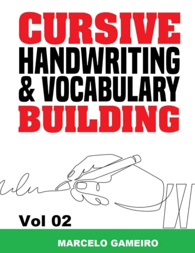 Cursive handwriting & Vocabulary building for kids and teens - Vol 02 ...