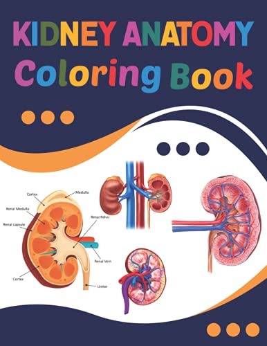 Kidney Anatomy Coloring Book: Human Kidney and Human Anatomy Learning ...