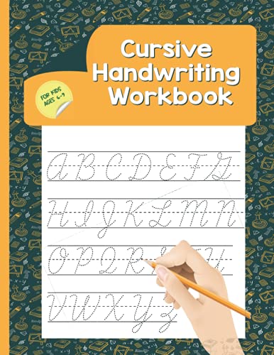 Cursive Handwriting Workbook For Kids Ages 6-8: Cursive Learning for ...