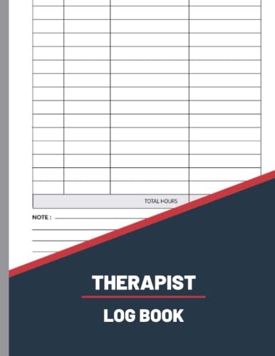 Therapist Log Book: Notebook Notetaking - Record Session, Appoitments ...