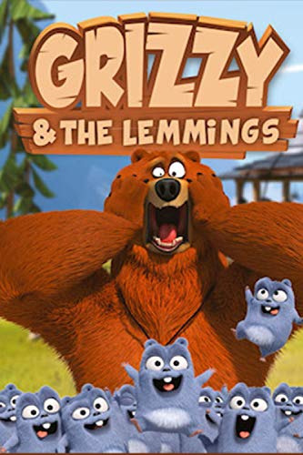 Grizzy and the Lemmings: (6"X9" - 100 Page ) Blank Paper, Cute Notebook ...