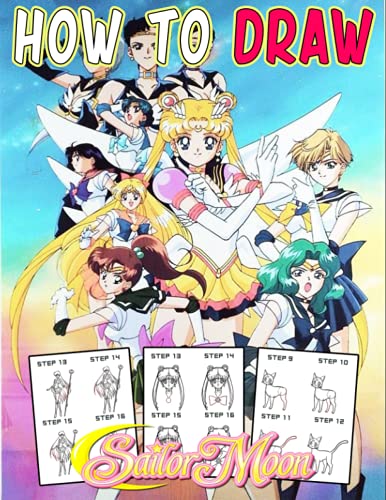 How To Draw Sailor Moon: All Characters Of Sailor Moon For Drawing, Get ...