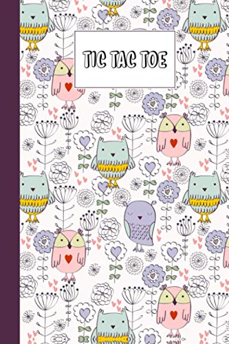 Tic Tac Toe: Owls Tic Tac Toe, Games Fun Activities for Kids / Paper ...