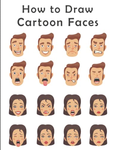 How to Draw Cartoon Faces: How To Draw Faces step by step, How to Draw ...