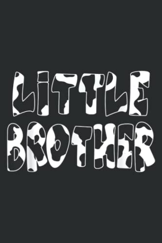 Little Brother Cow Print Cow Pattern: Ruled Journals Notebooks, Lined ...