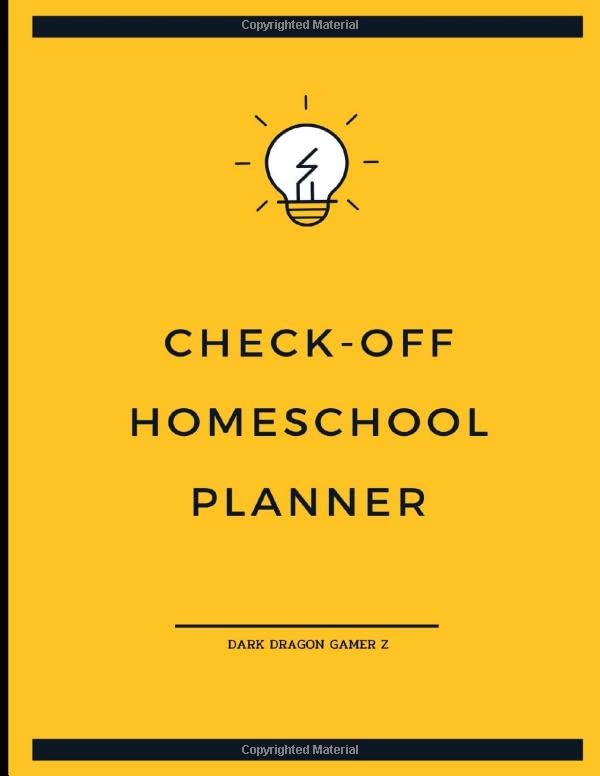 Check-Off Homeschool Planner: Basic student information sheet for one ...