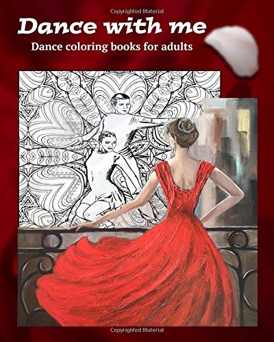 Dance coloring books for adults: Adult coloring books by Blue Moon ...