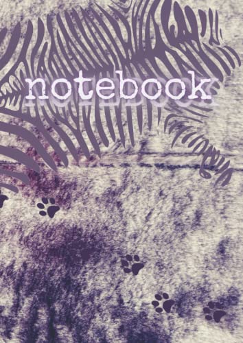 A4 Wild jurnal. Animal notebook. Furry notebook. A unique journal with ...