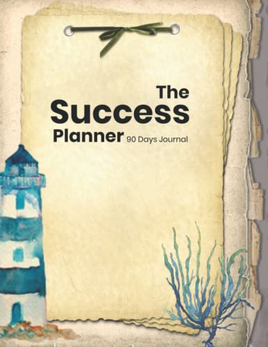 3 Month Motivational Planner Journal Vintage Nautical design: 90 Days ...