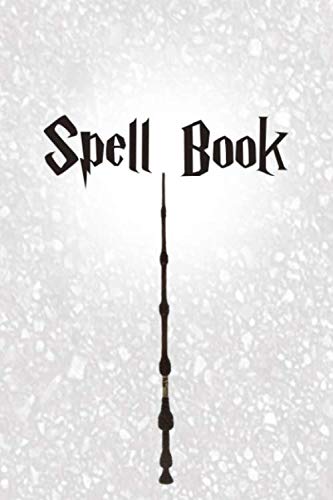 Spell Book: Elder wand Spell Book , A Harry potter themed notebook, 100 ...