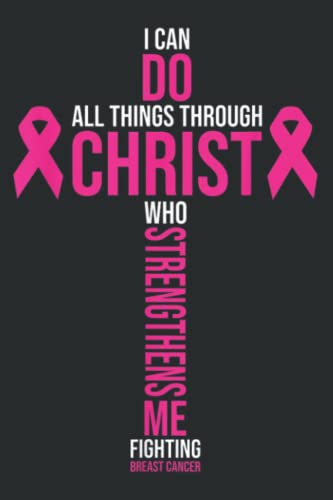 Christian Cross Pink Ribbon Inspirational Breast Cancer Gift Art: Faith ...
