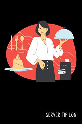 Server Tip Log: Writing Notebook For Tracking Customer Tips by Simple ...