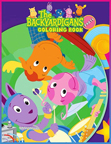 The Backyardigans Party Coloring Book: Les Mélodilous Livre de ...