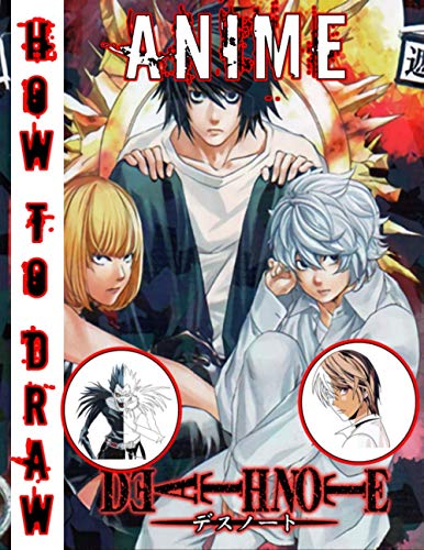 How To Draw Anime Death Note: Drawing Anime Step By Step For Beginners ...