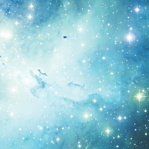 Galaxy Nebula Space Notebook: 8.5"X8.5" 100 Page Wide Ruled Gorgeous ...