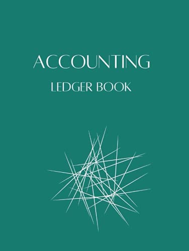 Accounting Ledger Book: Account Transaction Register Cash Book For ...