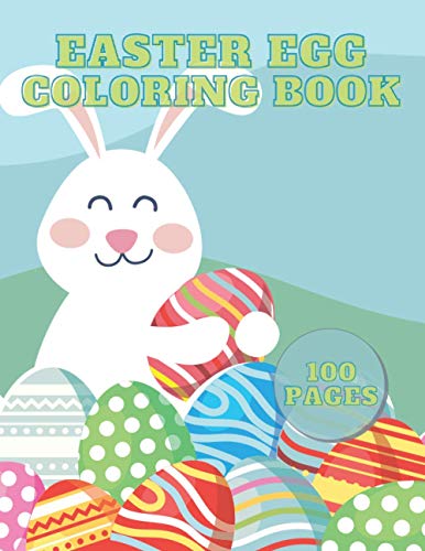 Easter Egg Coloring Book: Fun To Color And Cut Out! A Great Toddler and ...