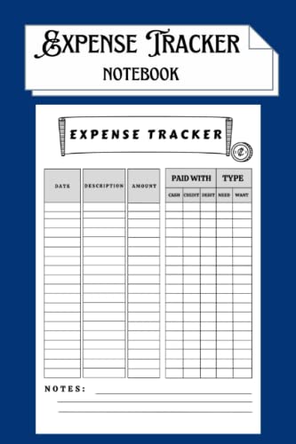 expense tracker notebook: daily expense tracker / finance tracker ...