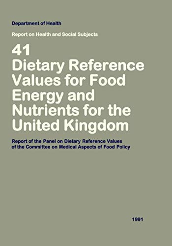 Dietary Reference Values for Food Energy and Nutrients for the United ...