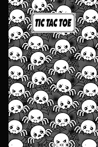 Tic Tac Toe: Games Fun Activities for Kids With Cute Spiders Cover ...