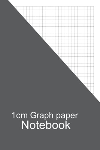 1cm Graph Paper Notebook: Engineering Graph Paper, grid paper 1cm-121 ...