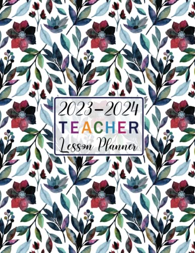 Teacher Planner Book 2023 2024: Amazing Large Lesson Plan Book with a ...