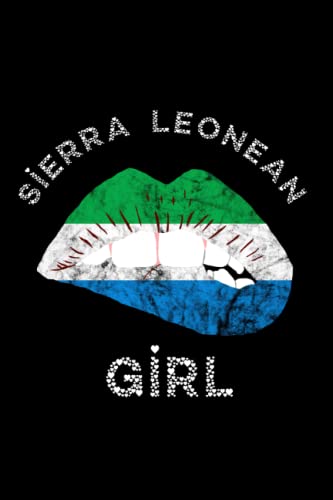 Sierra Leone Sierra Leonean Flag: Blank Lined Journal Notebook for ...