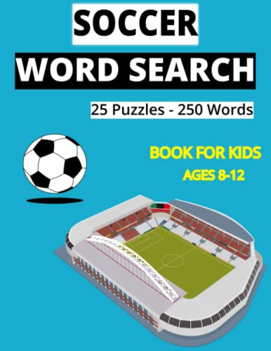 SOCCER WORD SEARCH. 25 Great Searches in LARGE PRINT by Ivan Sinos ...
