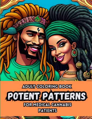 Potent Patterns: A Coloring Book for Medical Cannabis Patients by Miny ...