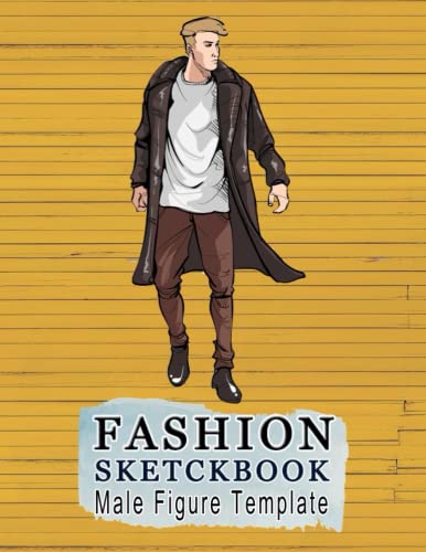 fashion sketchbook male figure template: Easily Sketch Your Fashion ...