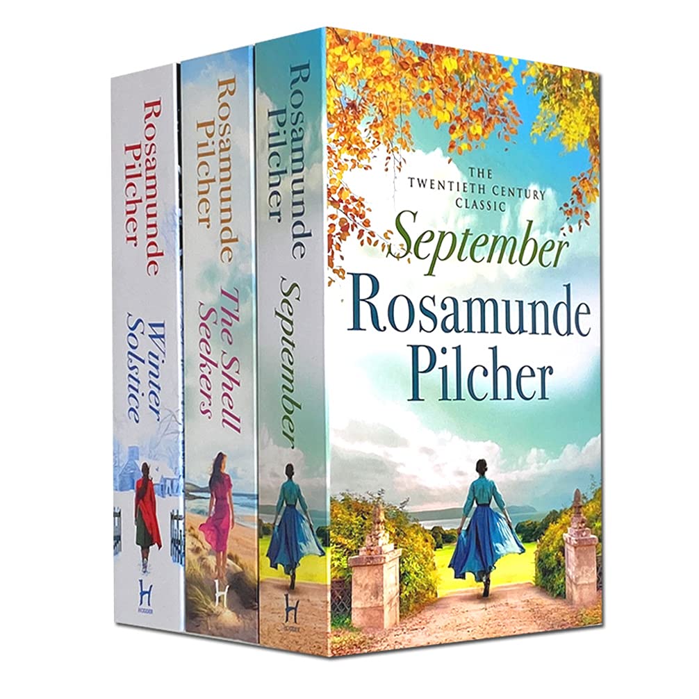 Rosamunde Pilcher Collection 3 Book set, September ,Winter Solstice ...