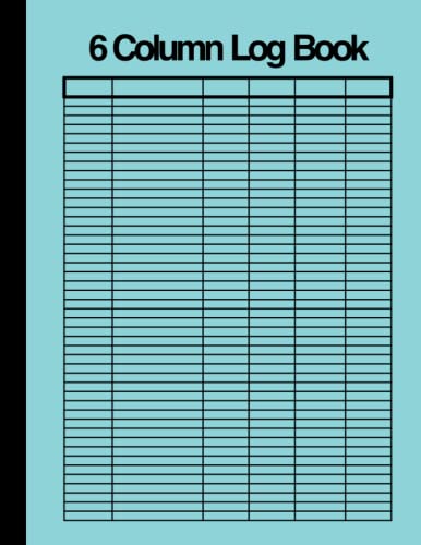 6 Column Ledger Book: Accounting Ledger Book for Bookkeeping. Six Column Account and Record Book ...