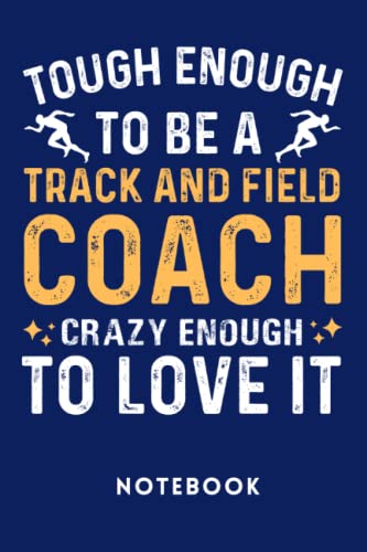 Track and Field Coach Notebook: Funny Track & Field Coach Thank You ...