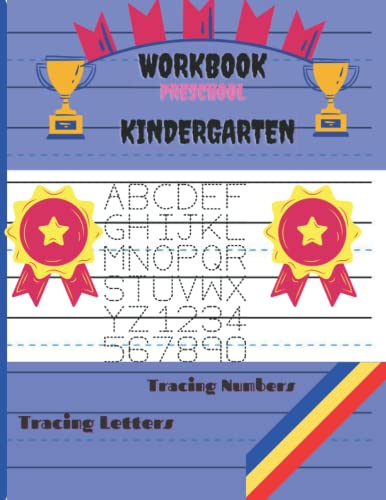 ABC Letter Tracing For Preschoolers, Numbers Tracing: Workbook, Math ...