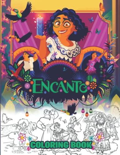 Ēncanto Coloring Book: Develop Creativity With this Encato Premium ...