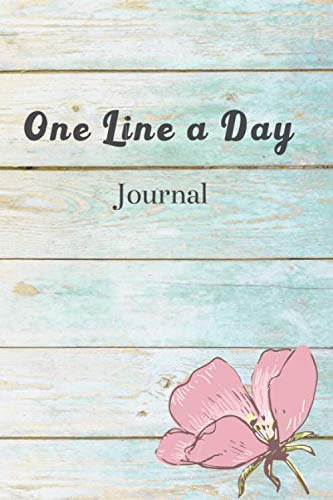 One Line A Day Journal: A Five-Year Memory Book, Diary, Notebook ...