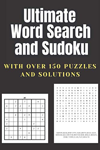 Ultimate Word Search and Sudoku: A Puzzle Book Featuring Sudoku and ...