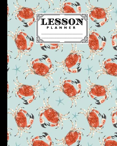 Lesson Planner: 121 Pages, Size 8" x 10" | A Well Planned Year for Your ...