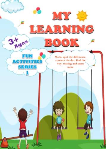 MY LEARNING BOOK : Brain Booster , Maze, Spot the difference, Connect ...