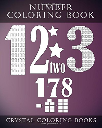 Number Coloring Book: 1 To 10 Number Coloring Book With 30 Simple ...