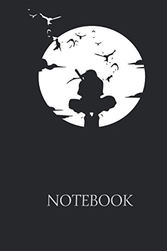 Itachi Uchiha Notebook: Naruto - Itachi Uchiha, Journal 6 x 9, 120 Page ...