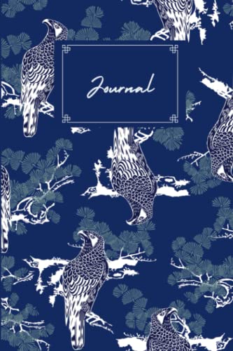 Journal: Notebook for Writing - 6" x 9" - 120 pages - Bird Art Gift ...