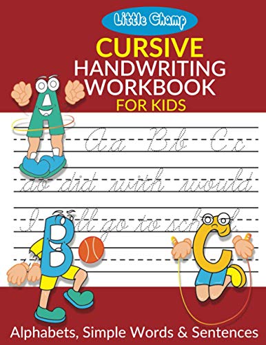 Cursive handwriting Workbook For Kids.: Cursive Handwriting Workbook ...