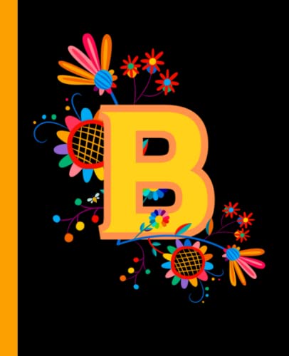 Letter B Notebook: Initial B Monogram Journal | Letter B Gifts for ...